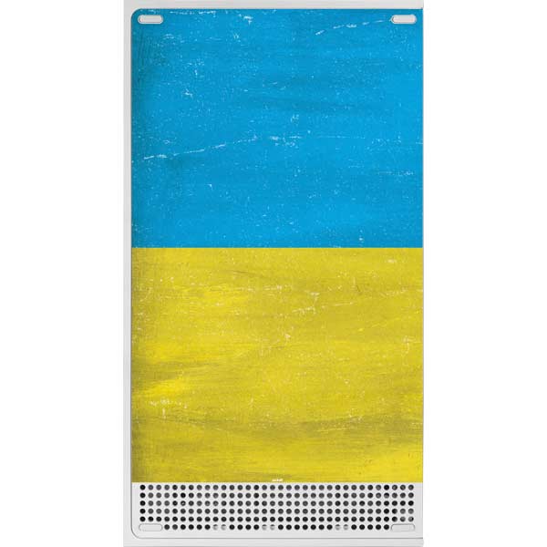 Xbox Series S Skins | Ukraine Flag Distressed Xbox Series S Skins | Skinit