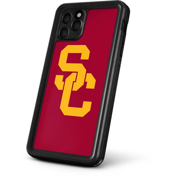 USC Red Logo Apple iPhone Waterproof Case – Skinit