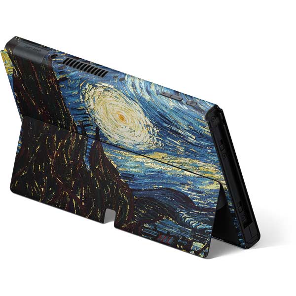 van Gogh - The Starry Night Nintendo Switch OLED (2021) Bundle Skin ...