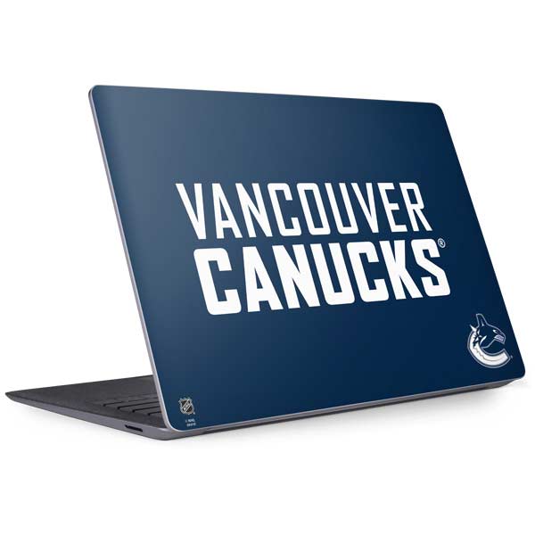 Vancouver Canucks Solid Background Microsoft Surface Laptop Skin | NHL ...