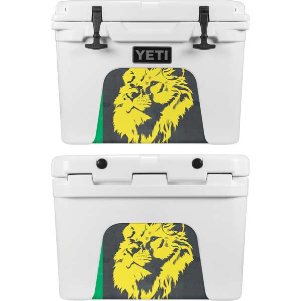 Vertical Banner - Lion of Judah YETI Tundra 35 Hard Cooler Skin | Skinit