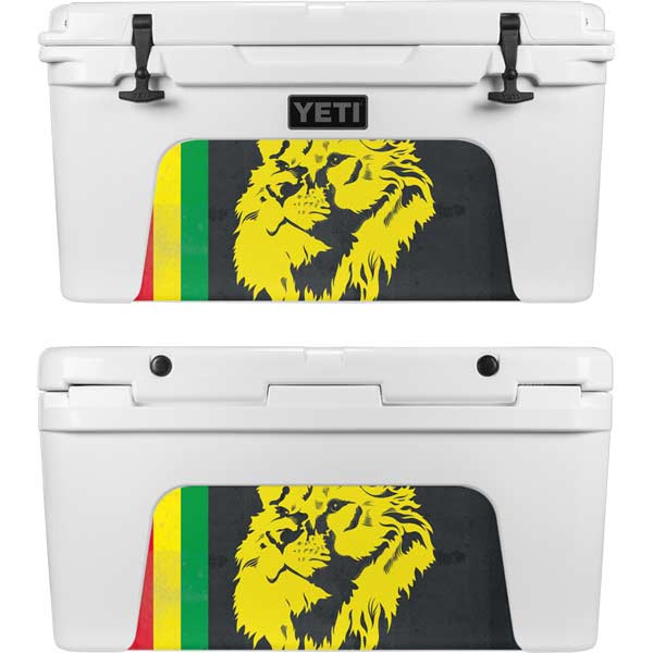 Vertical Banner - Lion of Judah YETI Tundra 75 Hard Cooler Skin | Skinit