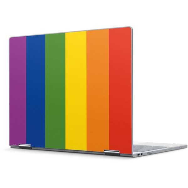 Vertical Rainbow Flag Google Pixelbook Skin – Skinit