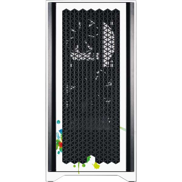 Virescent Harmony Corsair 4000D Tempered Glass Mid-Tower ATX Case Skin ...