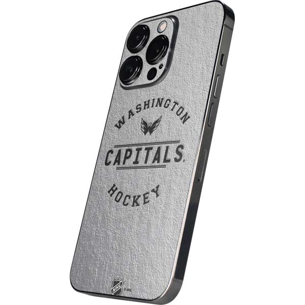 Washington Capitals Black Text Skin for iPhone 13 Pro Max | Skinit