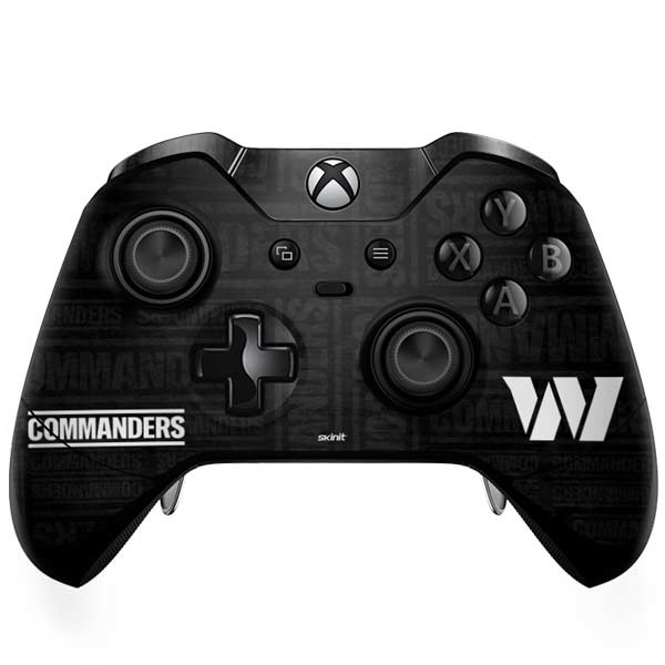 Washington Commanders Black and White Microsoft Xbox Skin | NFL – Skinit