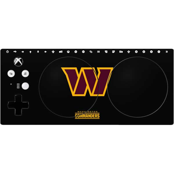 Washington Commanders Black Background Microsoft Xbox Skin | NFL – Skinit