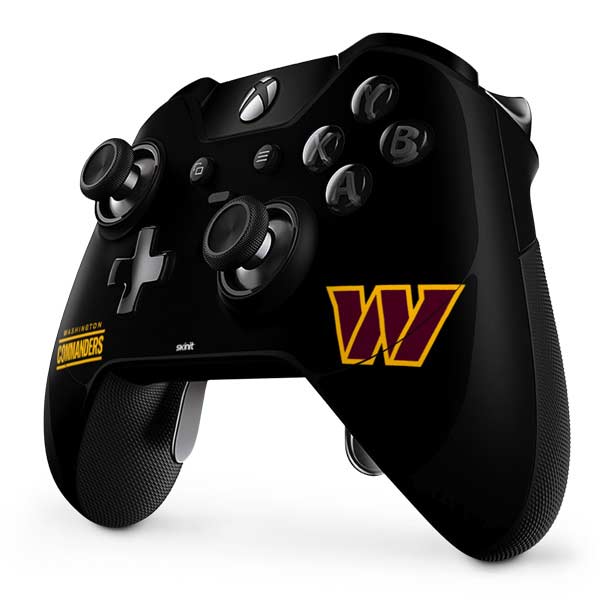 Washington Commanders Black Background Microsoft Xbox Skin | NFL – Skinit