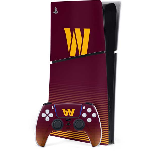 NFL Washington Commanders Breakaway PS5 Slim Digital Edition Console ...