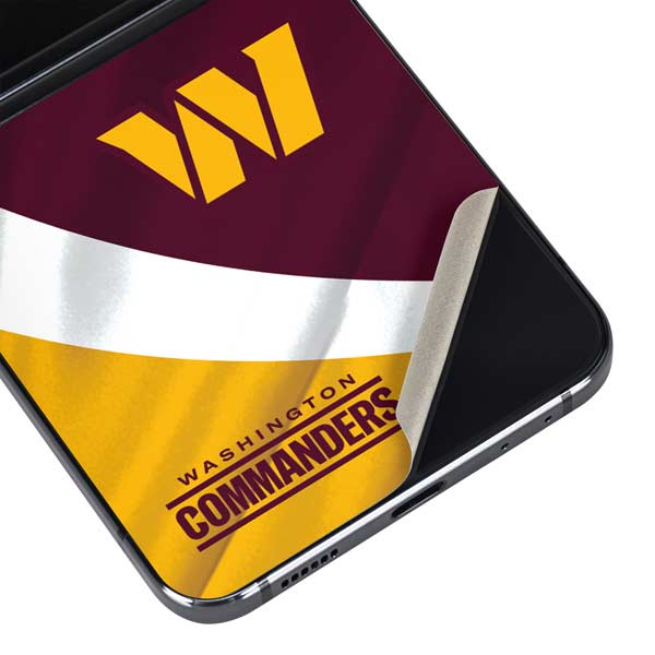 Washington Commanders Flag Skin for Galaxy Z Flip5 5G | Skinit