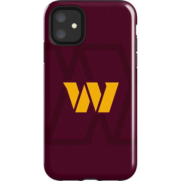Washington Commanders Large Logo Apple iPhone Impact Case | NFL – Skinit