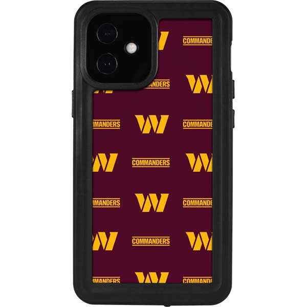 Washington Commanders Blitz Series iPhone 12 Mini Waterproof Cases ...
