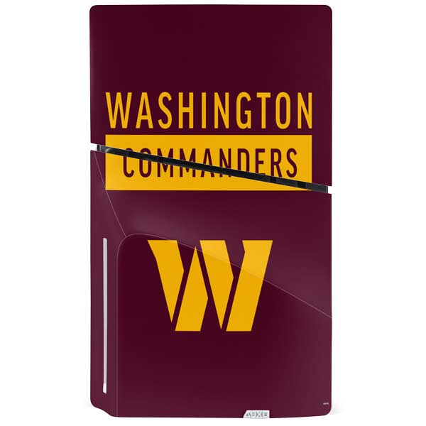 NFL Washington Commanders Skin for PS5 Slim Disk Console - Skinit
