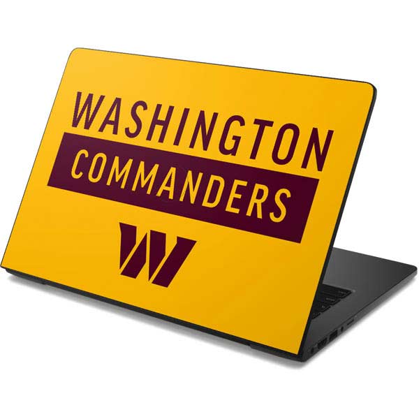 Washington Commanders Yellow Dell Chromebook Skin| Skinit