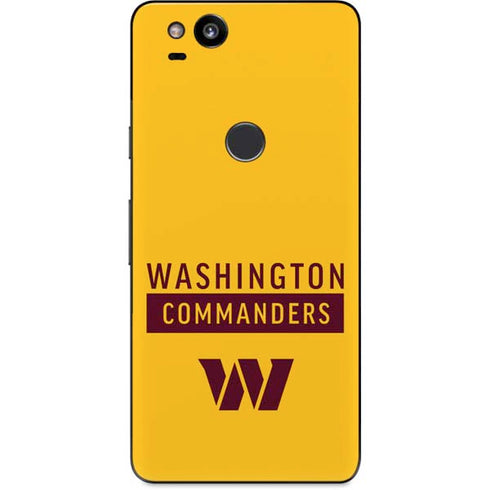 Washington Commanders Yellow Google Pixel Skin | NFL – Skinit