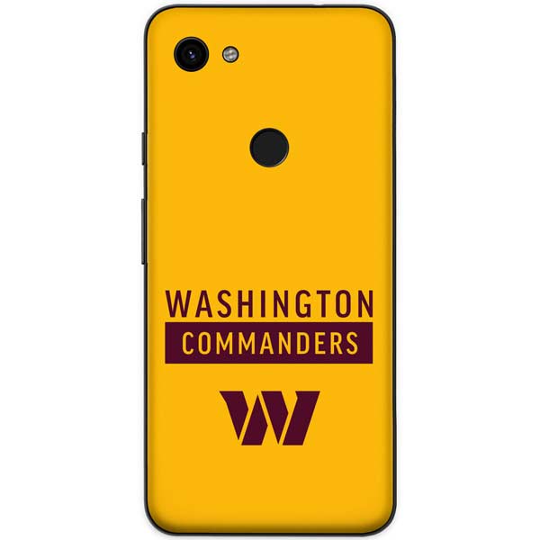Washington Commanders Yellow Google Pixel Skin | NFL – Skinit