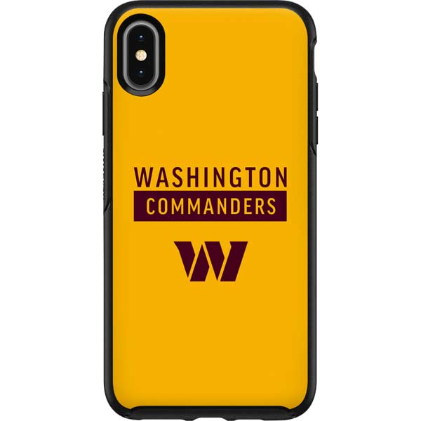 Washington Commanders Yellow Otterbox Symmetry iPhone Skin | Skinit