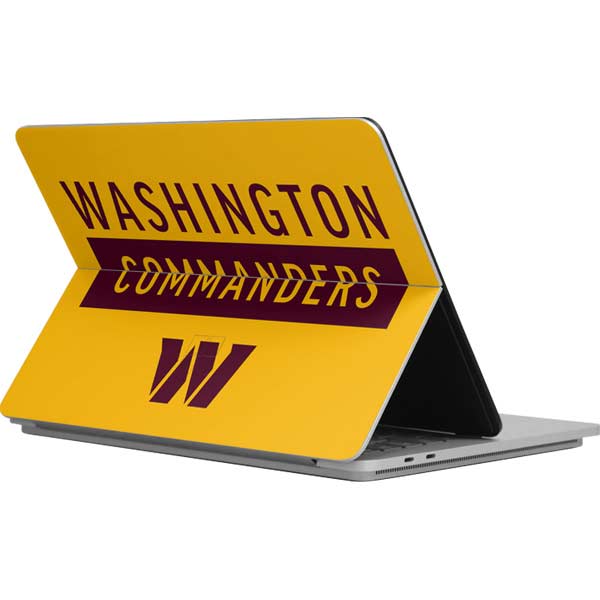 Washington Commanders Yellow Surface Laptop Studio Skin | Skinit