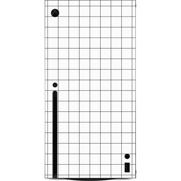 White Grid Microsoft Xbox Skin – Skinit