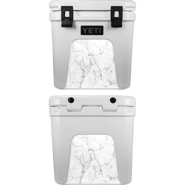White Marble YETI Roadie 24 Hard Cooler Skin | Skinit