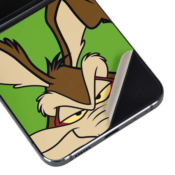 Wile E Coyote Zoomed In Skin for Galaxy Z Flip5 5G | Skinit