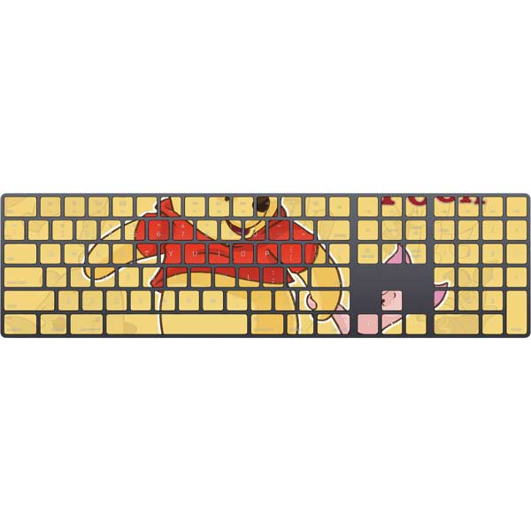 Disney Winnie the Pooh and Piglet Magic Keyboard with Numeric Keypad S ...