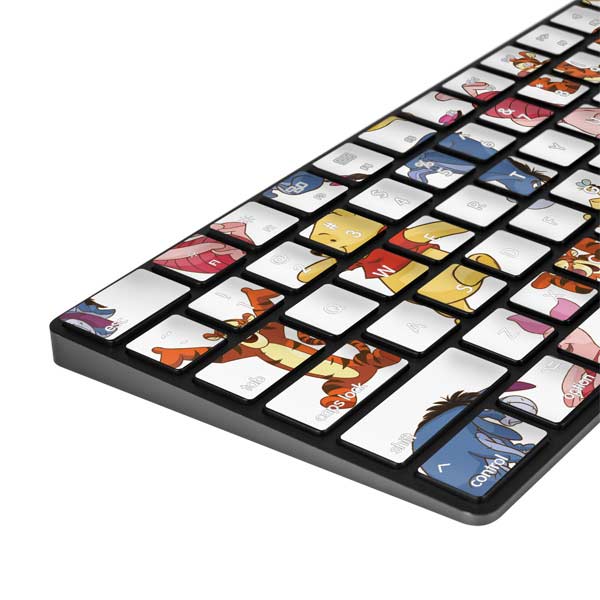 Disney Winnie the Pooh Character Pattern Magic Keyboard with Numeric K ...
