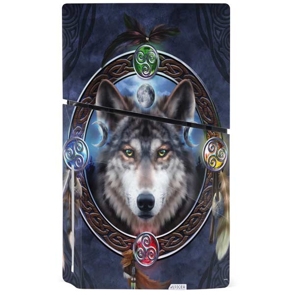 Wolf Symbols by Brigid Ashwood Skin for PS5 Slim Disk Console - Skinit