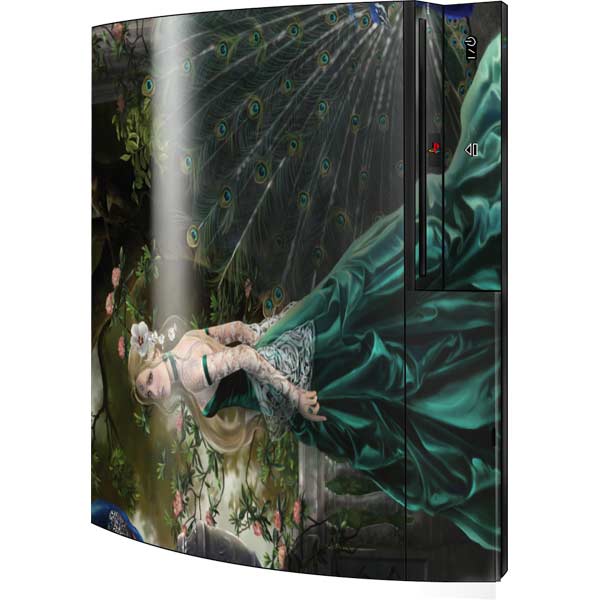 Woman with Peacocks by Nene Thomas Sony PlayStation Skin | Art – Skinit