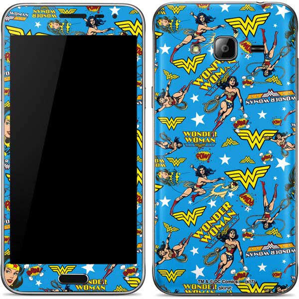 Wonder Woman Blast Samsung Galaxy Skin | DC Comics – Skinit