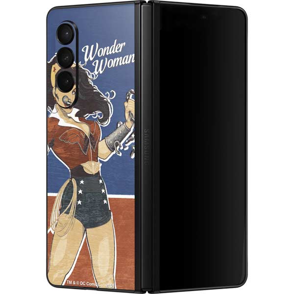 Wonder Woman Bombshell Skin for Galaxy Z Fold3 5G | Decals - Skinit