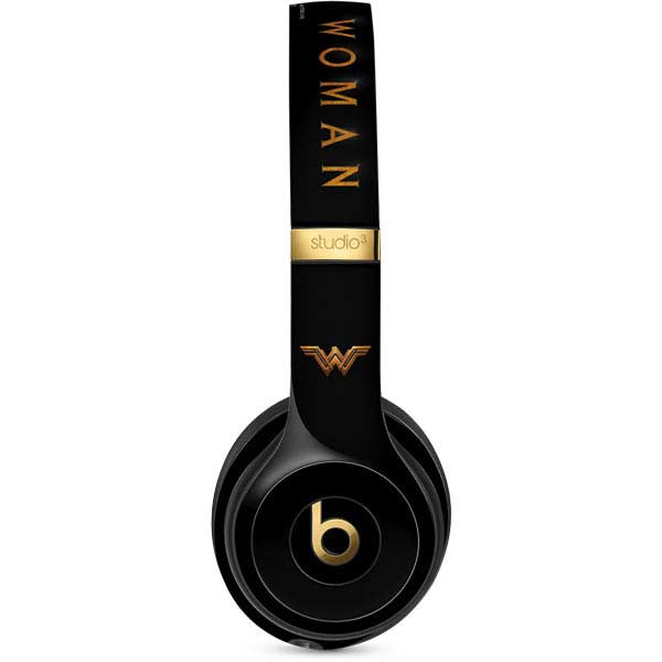 Wonder Woman Gold Logo Beats By Dre Studio Skin | DC Comics – Skinit