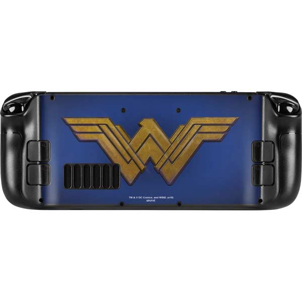 Wonder Woman Large Logo Steam Deck Handheld Gaming Computer Skin – Skinit