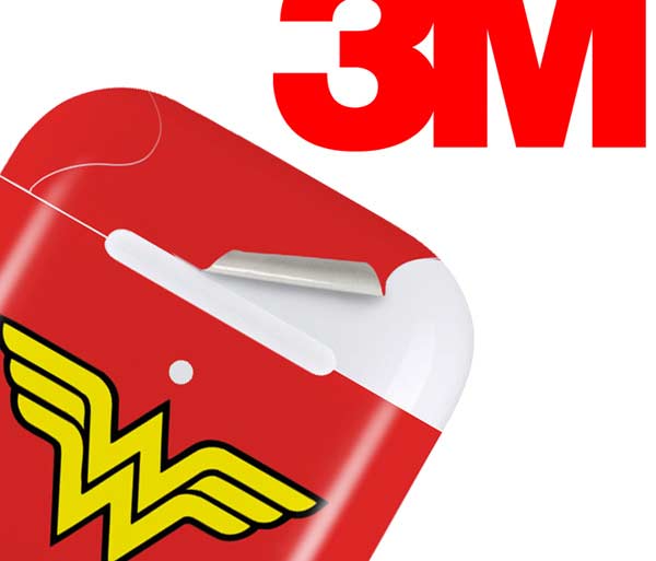 Wonder Woman Official Logo Apple AirPods Skin | DC Comics – Skinit