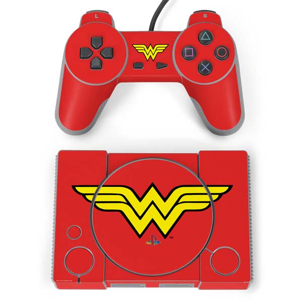 Wonder Woman Official Logo Sony PlayStation Skin | DC Comics – Skinit