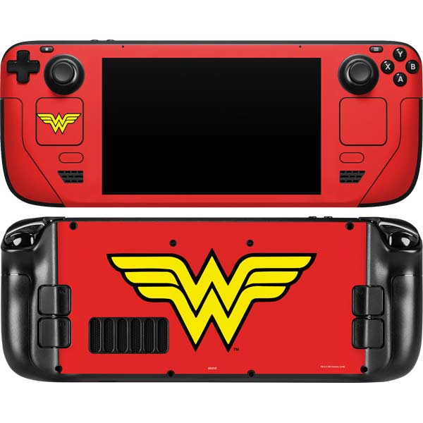 Wonder Woman Official Logo Steam Deck Handheld Gaming Computer Skin ...
