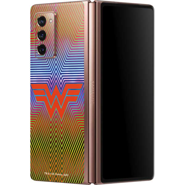 Wonder Woman Rainbow Chevron Samsung Galaxy Skin | DC Comics – Skinit