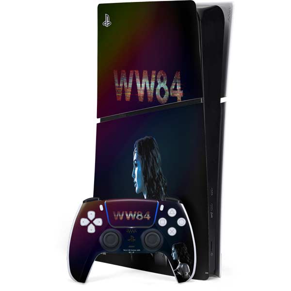 Wonder Woman 1984 (2020) Side Profile PS5 Slim Digital Edition Console ...
