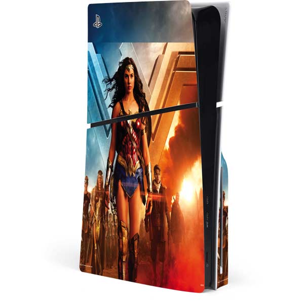 DC Comics Wonder Woman Main characters Poster Skin for PS5 Slim Disk ...