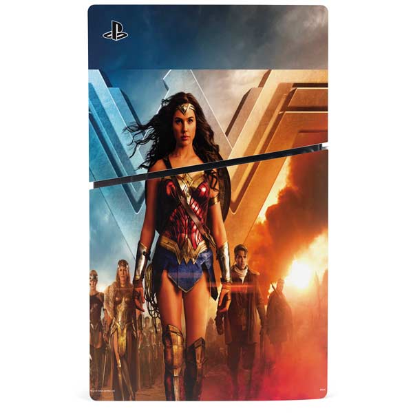 DC Comics Wonder Woman Main characters Poster Skin for PS5 Slim Disk ...