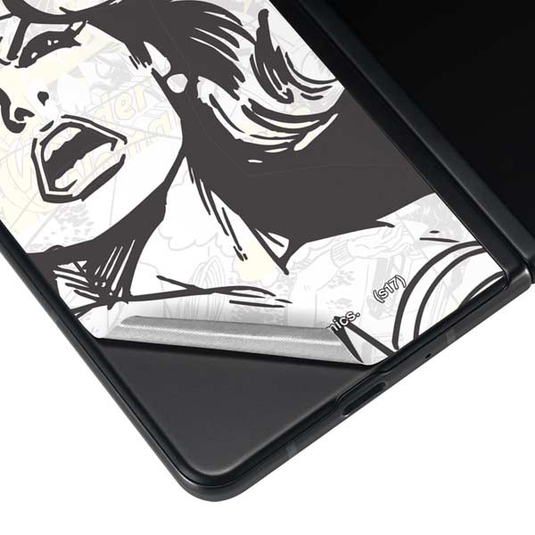 Wonder Woman Vintage Comic Galaxy Z Fold4 5G Skin | Decals | Skinit