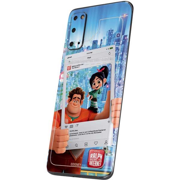 Disney Wreck-it Ralph and Vanellope Instagram Pose Galaxy S20 Skin – Skinit
