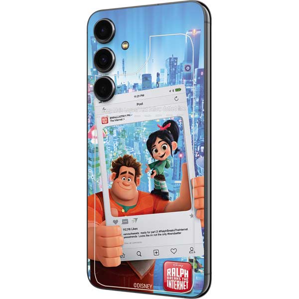 Disney Wreck-it Ralph and Vanellope Instagram Pose Galaxy S23 FE Skin ...