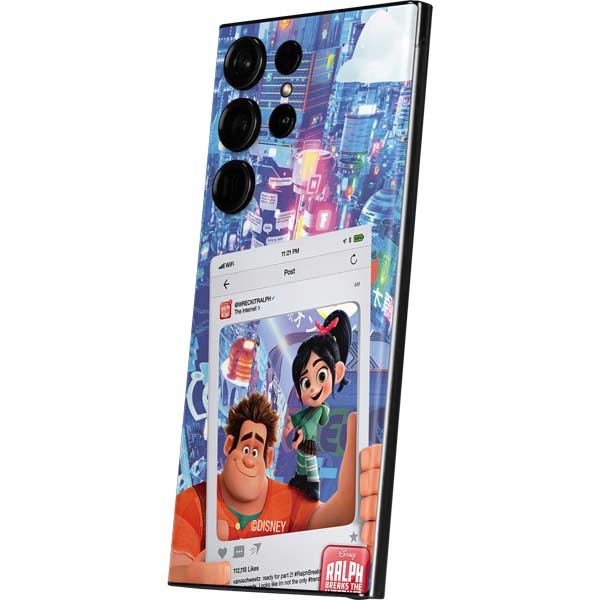 Wreck-it Ralph and Vanellope Instagram Pose Galaxy S23 Ultra Skin | Skinit