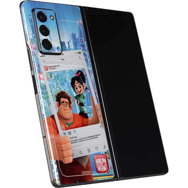 Disney Wreck-it Ralph and Vanellope Instagram Pose Galaxy Z Fold2 5G S ...