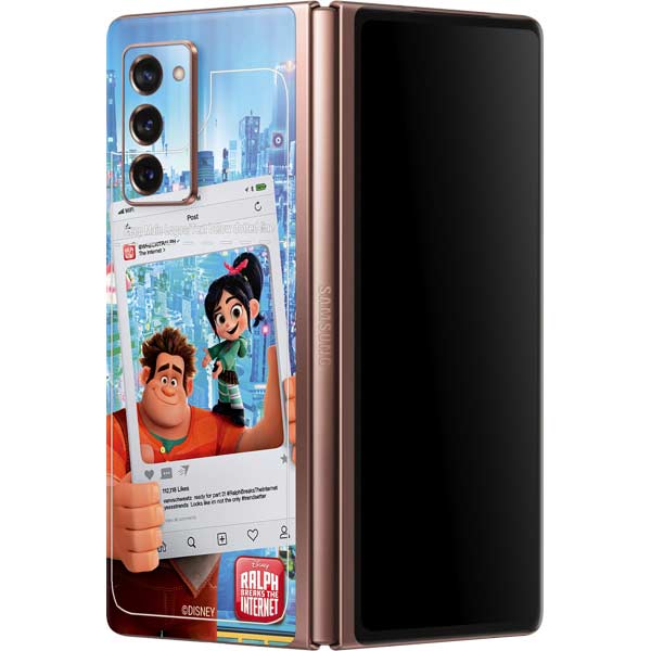 Disney Wreck-it Ralph and Vanellope Instagram Pose Galaxy Z Fold2 5G S ...
