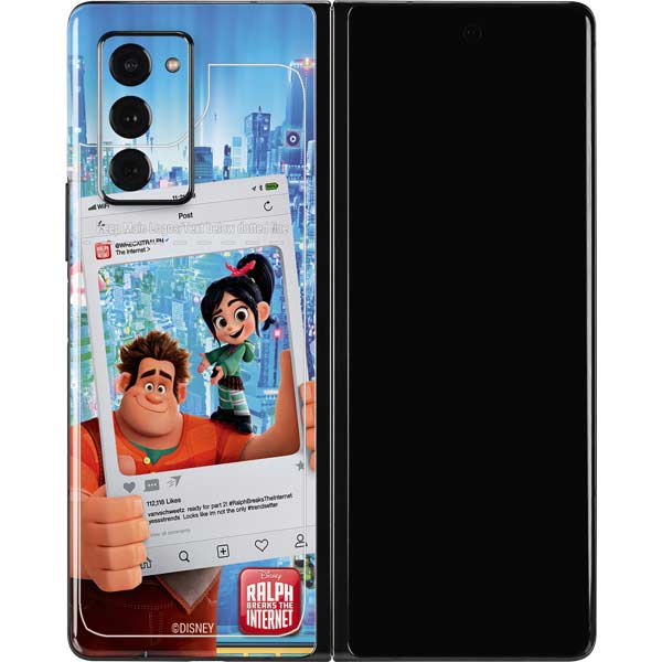 Disney Wreck-it Ralph and Vanellope Instagram Pose Galaxy Z Fold2 5G S ...