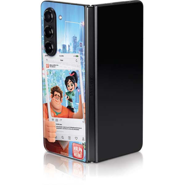 Wreck-it Ralph and Vanellope Instagram Pose Skin for Galaxy Z Fold5 5G ...