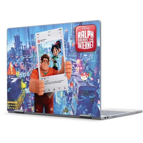 Disney Wreck-it Ralph and Vanellope Instagram Pose Pixelbook Skin – Skinit