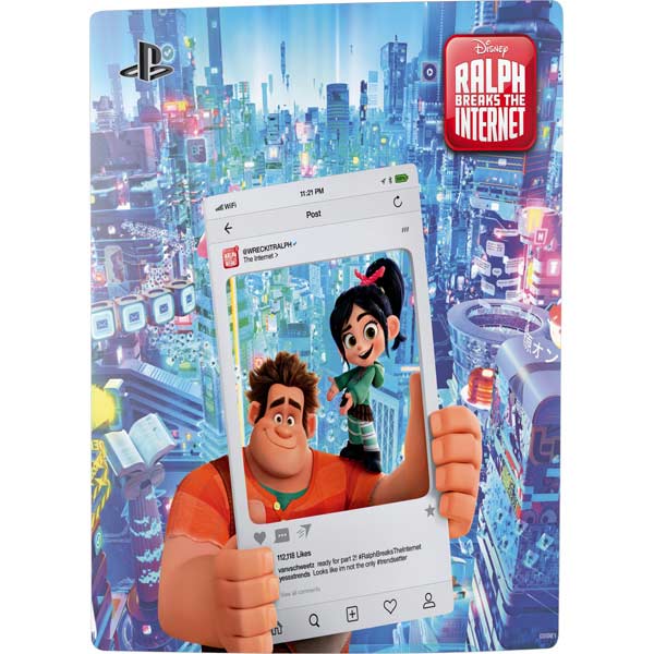 Disney Wreck-it Ralph and Vanellope Instagram Pose PS5 Bundle Skin – Skinit